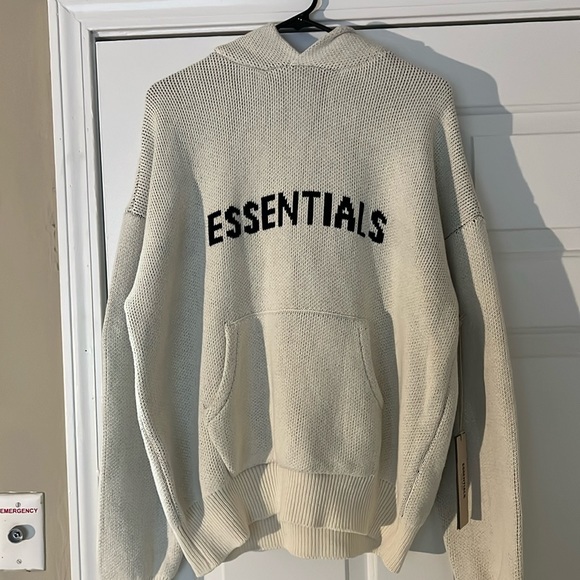 Essentials | Shirts | Essentials Knit Hoodie Fear Of God | Poshmark